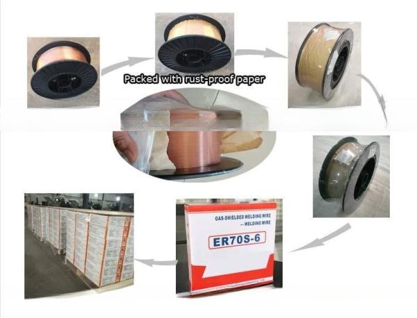 Quality 15kg MIG Welding Wire 1.0mm Copper Coating Wire Er70s-6 for sale
