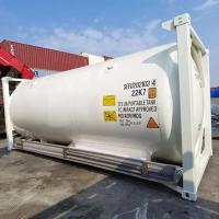Quality 5-200 M3 0.8 MPa 20FT Cryogenic Liquid ISO Tank Container Liquid Nitrogen/Oxygen for sale