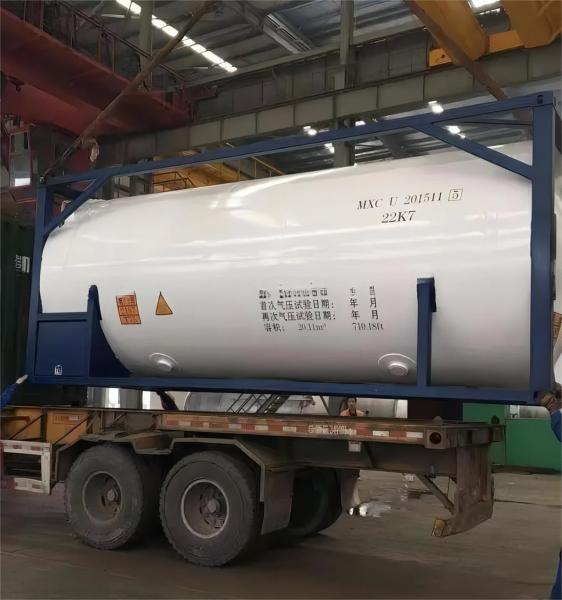 Quality High Purity Refrigerant Gas R134A ISO Tank for sale