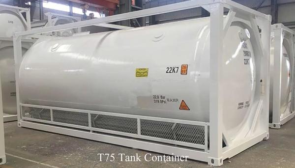 Quality 20FT ISO Lco2 Container ASME T75 ISO Tank Container for Sale for sale