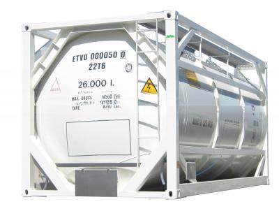 Quality Cryogenic Liquefied Gas LNG Lco2 Ln2 Lo2 Lar Ethylene Un T75 40FT ISO Tank for sale