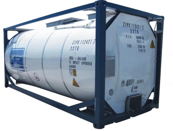 Quality 5 to 200 Cbm LNG Tank Station Cryogenic ISO Tank Container for LNG 100m3 LNG for sale