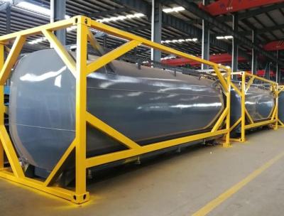 Quality 26cbm 316L ASME Standard Vessel Lr Certified 20FT T11 ISO Tank Container in for sale