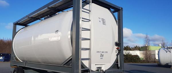 Quality 26cbm 316L ASME Standard Vessel Lr Certified 20FT T11 ISO Tank Container in for sale