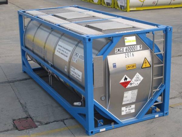 Quality Un T11 30000L to 35000L Large Volume Swap Body Tank Container for sale