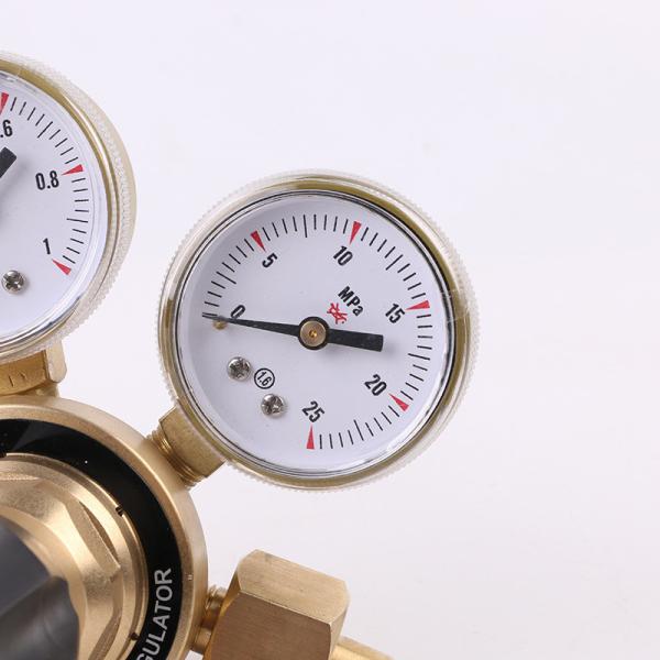 Quality Weld Acetylene Regulator Welding Gas Gauges Cga-200 Rear Inlet with 9/16"-18 for sale