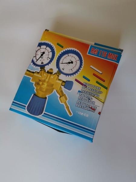 Quality Brass Argon / CO2 MIG TIG Flow Meter Gas Regulator Gauge with Gas Hose Welding for sale