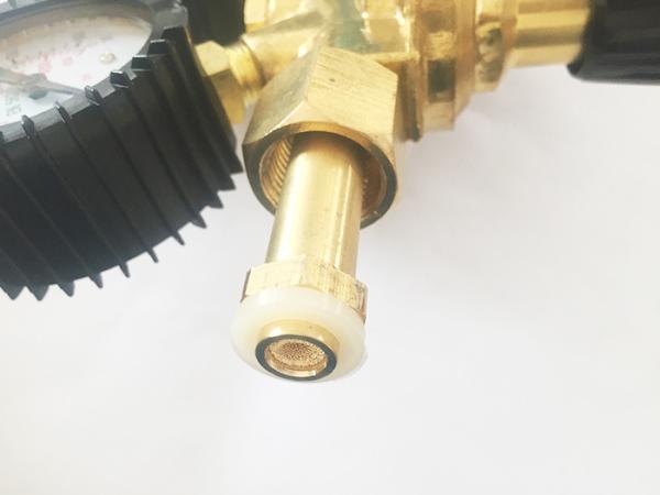 Quality Brass Argon / CO2 MIG TIG Flow Meter Gas Regulator Gauge with Gas Hose Welding for sale