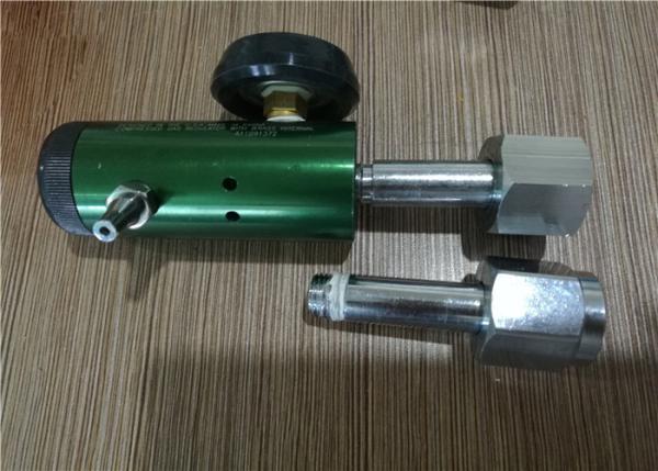 Quality Mini Oxygen Regulator with Aluminum Material 0-8 Lpm CGA 540 Connector Brass Sleeve for sale