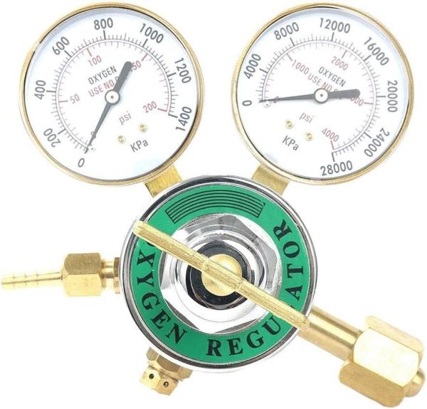 Quality Oxygen Regulator Large Tank Gauge Cutting Torch Regulator Cga 540 for sale