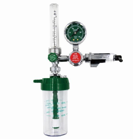 Quality Oxygen Flow Meter with Humidifier Bottle for sale