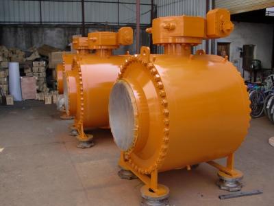 Cina BW conclude la valvola a sfera montata orecchione di PTFE Seat 300LB in vendita