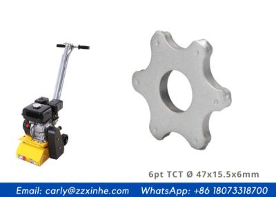 Китай цепы звезды подсказок резца 6 ТКТ карбида 6pt для конкретного Crawler палубы скарификатора продается