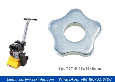 Китай Длинные резцы вольфрама ТКТ карбида срока пригодности 5пт цепы карбида 5 пунктов на конкретных скарификаторах цемента продается