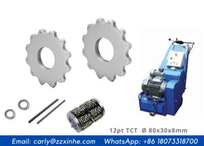 Китай Резцы скарификатора голов карбида TCT барабанчика 12PT скарификатора/замены точильщика более плоские продается