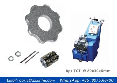 Китай 8 резцов скарификатора Tct подсказки карбида зубов пунктов звезд 8pt филируя для пола более плоского продается