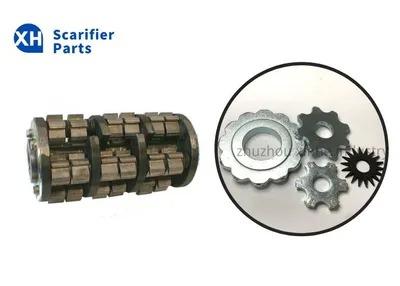 China Standard Milling Drum with HML Carbide Cutters and Soldered Carbide Tips for Surface Preparation for sale
