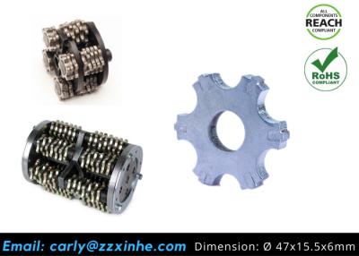 China Silver Coated Multiple Cutting Heads Tct Cutters 6pt Carbide Cutters for Von Arx VA30S 12
