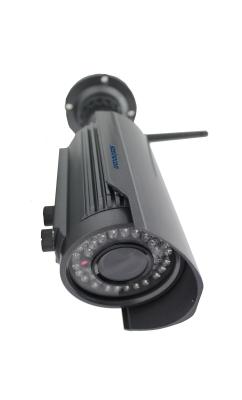 中国 動き検出の電子メール警報が付いている黒い 1080P HD WIFI 無線 IP のカメラ 販売のため