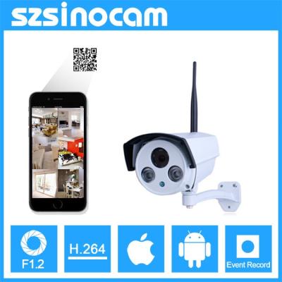中国 720P カメラ H.264 1.0 Megapixel haute 定義 ONVIF プラットホームの監視 CCTV WiFi IP のカメラ EU 販売のため