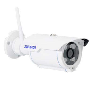 中国 1.0MP HD 720P IR の切口の Wifi IP のカメラ CCTV のホーム セキュリティーの人間の特徴をもつ屋外の防水弾丸のカメラ サポート iPhone OS 販売のため