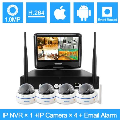 Cina Corredo pieno del sistema P2P delle videosorveglianze NVR del CCTV di sicurezza di playback della macchina fotografica 720P 960P della cupola del IP di Wifi in vendita