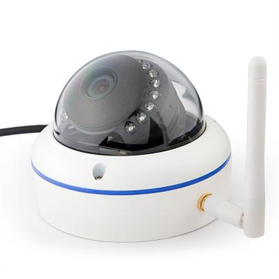 中国 1.0MP Vandalproof ドーム WIFI 無線 IP のカメラ、サポート SD カード スロット 販売のため
