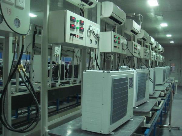 Electronic Air Conditioner Production Line floor - type AC Performance Testing System