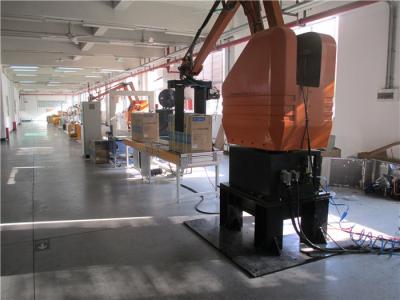 China Stacking Industrial Robot With Ac Servo Motor / High Sensitive Touch Screen for sale