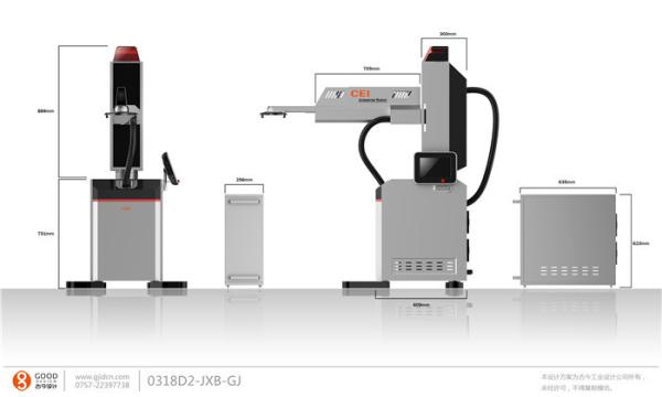 Custom High Speed Small Industrial Robots Adjustable 500mm Working Stroke