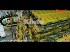 household appliance refrigerator production equipment ——7-station rotary door panel foaming line