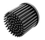China Hot seller heatsinks for Xicato LED downlight spotlightPin Fin Φ 86mm Black Aluminum for sale