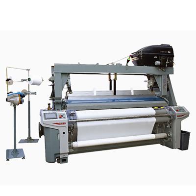China High Speed Weaving Plain Water Jet Loom 150-450cm With 2 Nozzles Dobby Shedding for sale