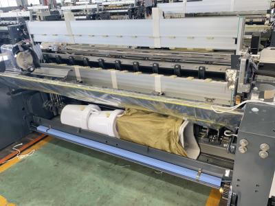 China Double Beam Double Nozzle Water Jet Loom For Blackout Fabric Curtain for sale