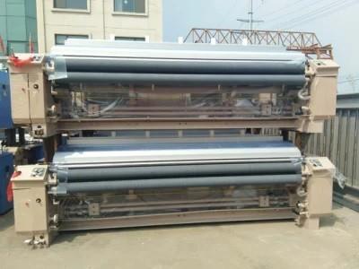 China Double Nozzles Plain Cam Dobby Shedding Weaving Air Jet Loom High Efficiency for sale