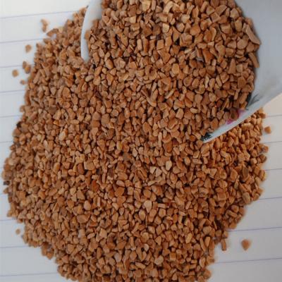 China Walnut shell abrasive for sandblasting walnut shell cushion filling material Fruit shell abrasive polishing abrasive for sale