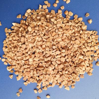 China Walnut shell abrasive for sandblasting walnut shell cushion filling material Fruit shell abrasive polishing abrasive for sale