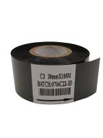 China Black 30mm width date coding foil Supplier hot stamping ribbon for HP241b coding machine hot coding foil for sale