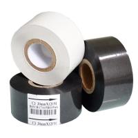 China Black 30mm width date coding foil Supplier hot stamping ribbon for HP241b coding machine hot coding foil for sale