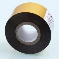China Black gold silver scf-900 date coding ribbon 30mmx100m type date batch number printing hot coding foil tape for sale
