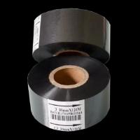 China Black 30mm width 100M length hot stamp coding foil for packaging machine for sale