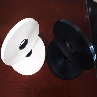 China Colored 8mm*1000m Traverse Wound Cable /PE Pipe Marking Tape ribbon for sale
