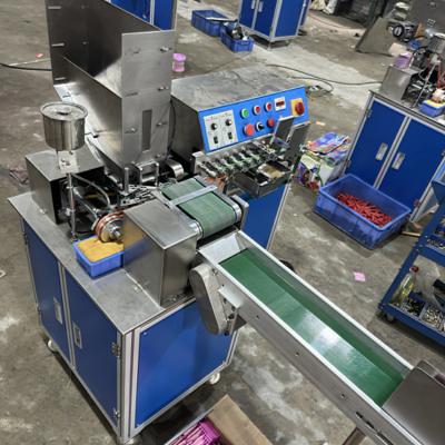 China Automatic Crayon Labeling Machine Semi Labeling Machine Crayons Ball Pen Pencil Crayon Labelling Machine for sale