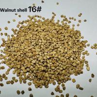 China Walnut Blasting Media Sandblasting Material Walnut Shell Abrasive for sale
