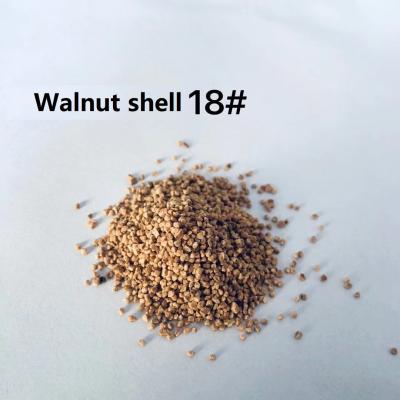 China Walnut Shell Powder Walnut Shell Granule 450-750um 450-1000um for Tumbling Grinding for sale