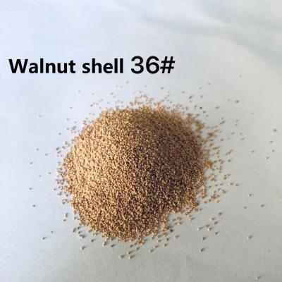 China Factory Price Walnut Shell 0.2-0.8mm 0.8-1.2mm Walnut Shell Filter Media for Oil Field Sewage Treatment for sale