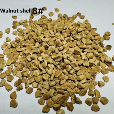 China Walnut Shell Blasting Media Ground Walnut Shells Abrasive Powder for Hardware Grinding and Polishing for sale