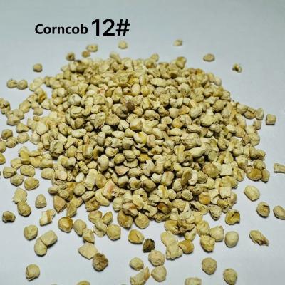 China 20#/ 40# / 60# Factory price Dry cleaning industry Corncob granule for polishing abrasive media  and sandblasting for sale