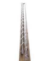 China Customized  Leveling  / Inclined Plastic PP screw conveyor for sale
