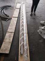 China Customized  Vertical  / Inclined / Plug/ Shaftless  Plastic PP screw conveyors for sale